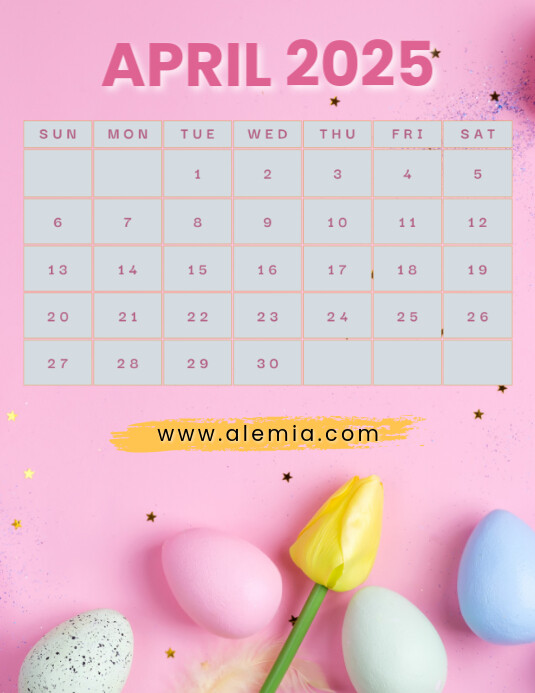 Copy of April Calendar | PosterMyWall