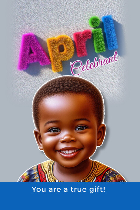 Copy of April celebrant | PosterMyWall