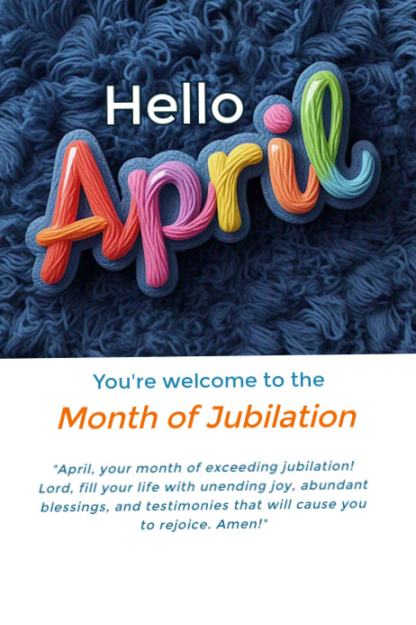 April Template | PosterMyWall