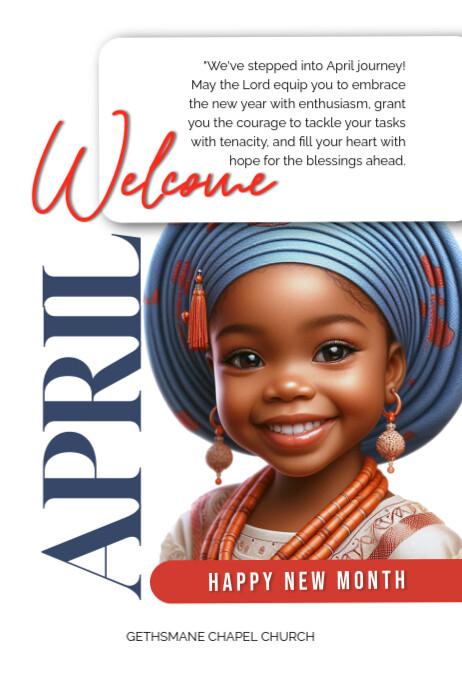 April Template | PosterMyWall