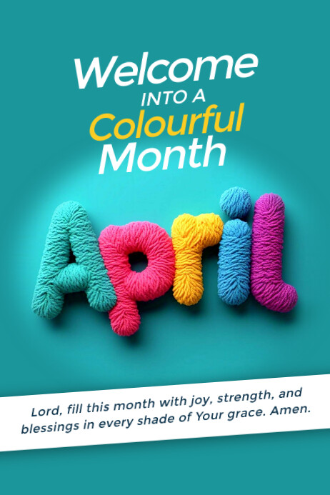April Template | PosterMyWall