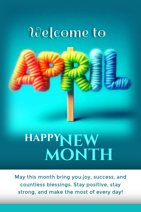 April Template | PosterMyWall