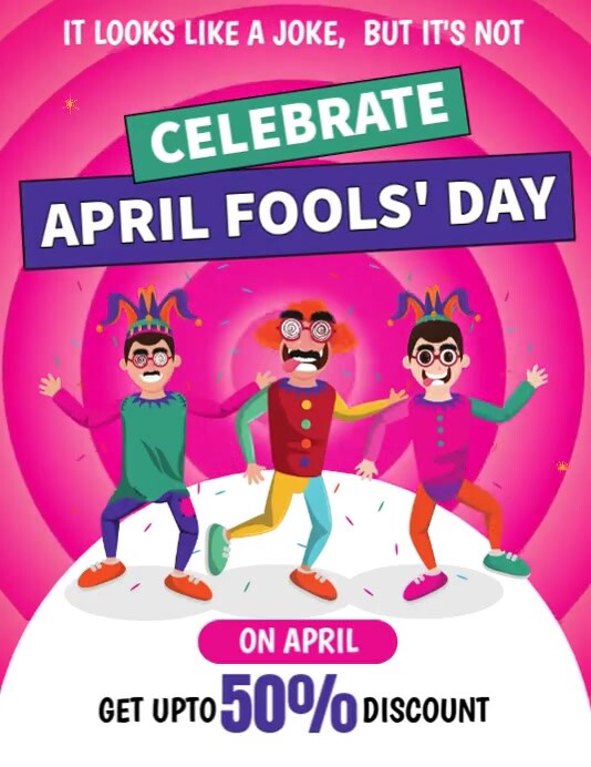 April Fool's Celebration Template | PosterMyWall