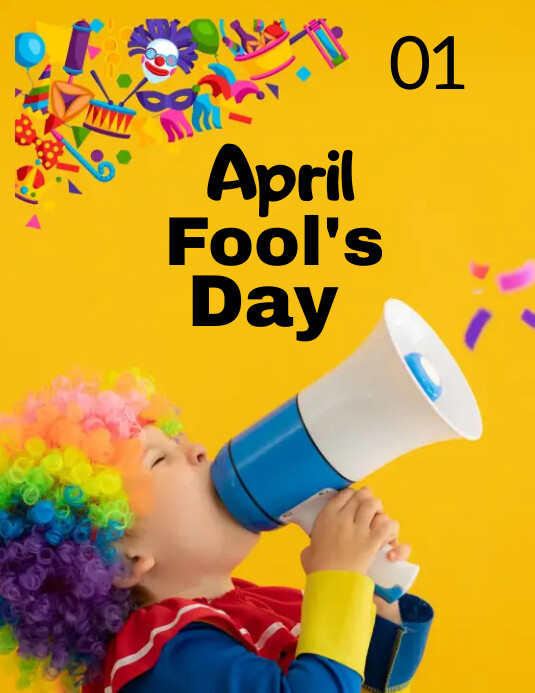 April Fool's day Template | PosterMyWall