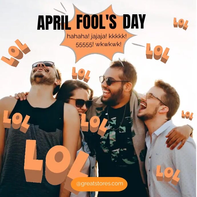 April Fool's Day Template | PosterMyWall
