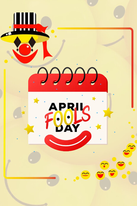 April Fool's Day Template | PosterMyWall