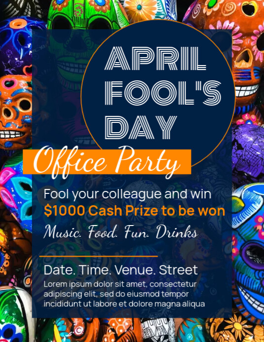 April Fool's Day Template | PosterMyWall