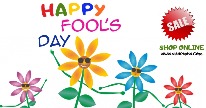 April Fool's Day Facebook Template | PosterMyWall