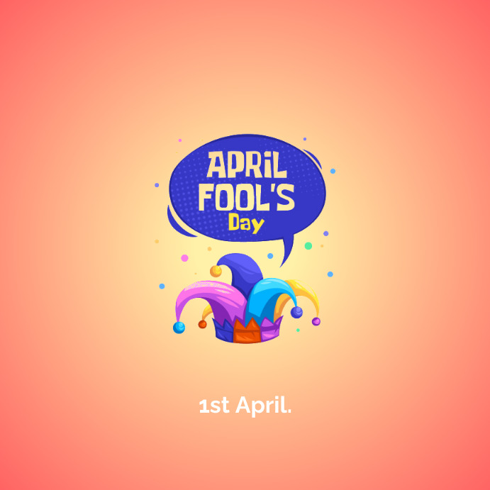 April Fool's Day Instagram Post Template | PosterMyWall