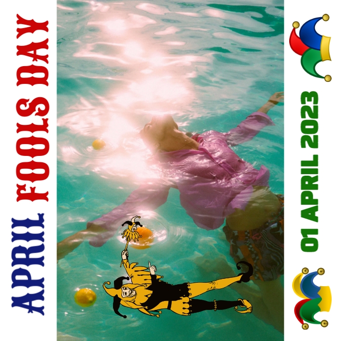 April fool's day Instagram post Template | PosterMyWall