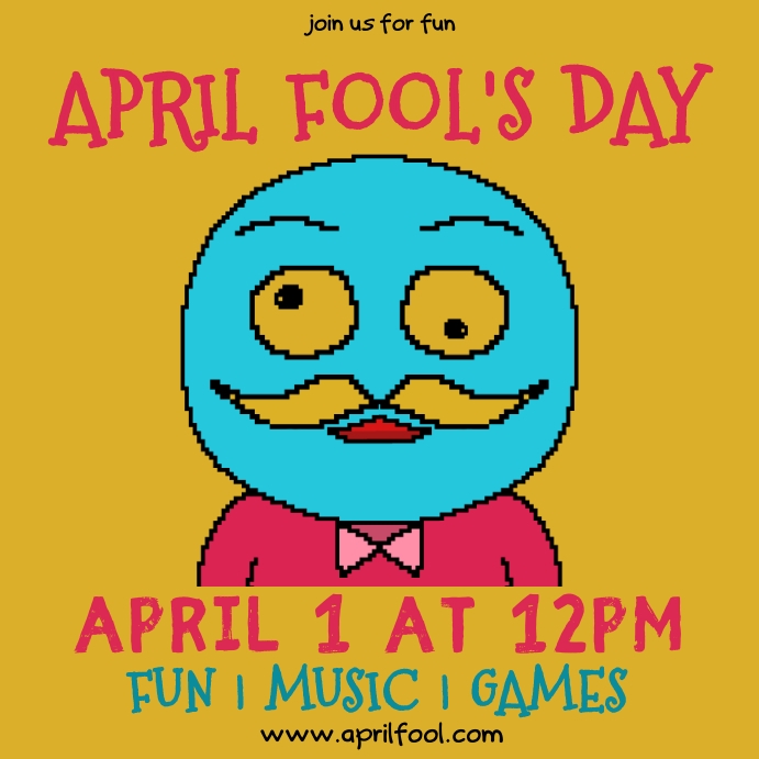 April Fool's Day Template | PosterMyWall
