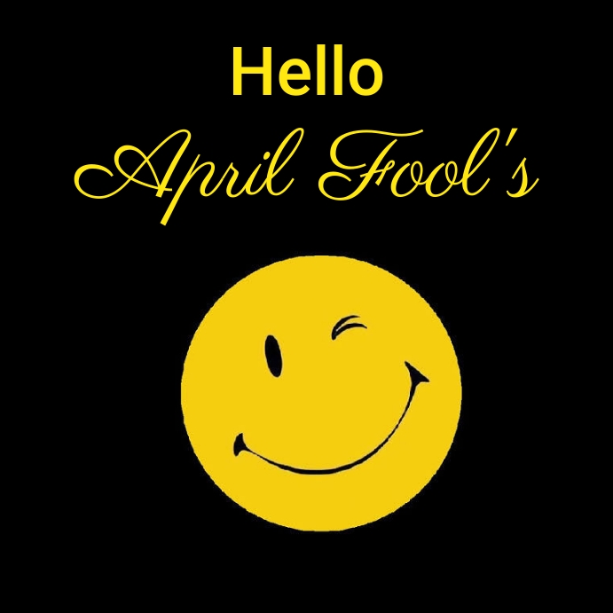 April fool's Template | PosterMyWall