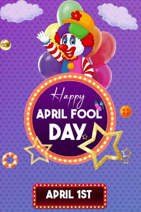 Plantilla de April fool card | PosterMyWall