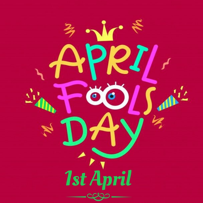 April fool day instagram post Template | PosterMyWall