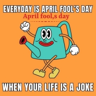April fool day instagram post Template | PosterMyWall