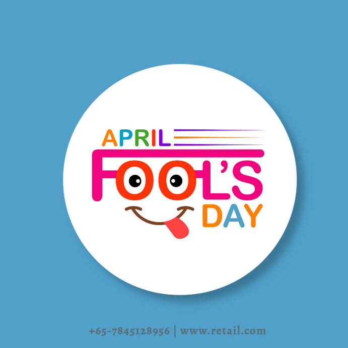 APRIL FOOL Template | PosterMyWall