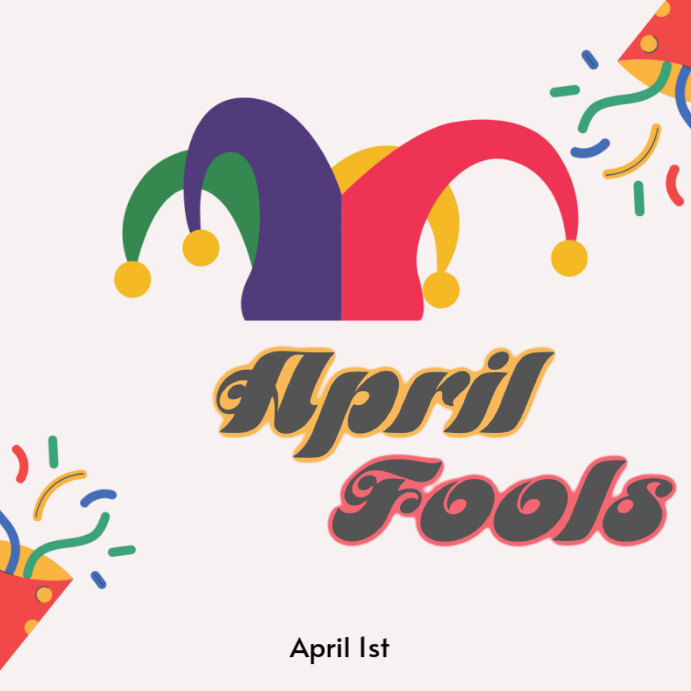 April Fool Post Template | PosterMyWall