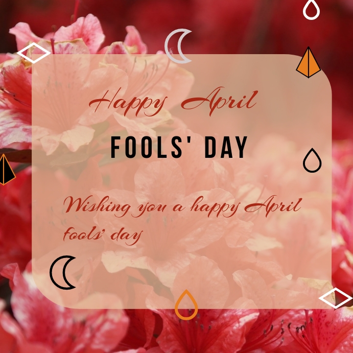 april fools' day template design | PosterMyWall