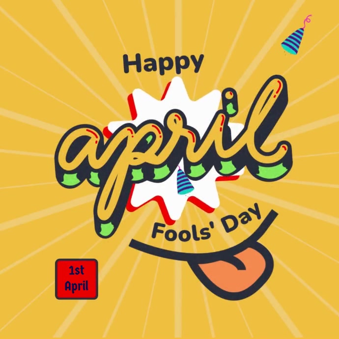 Plantilla de April fools' day Template | PosterMyWall