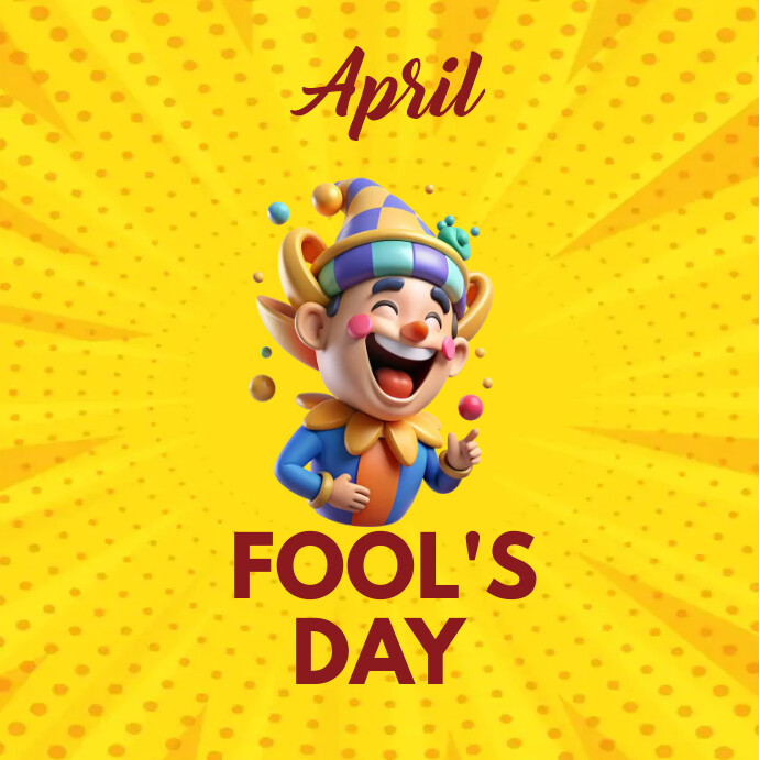 APRIL FOOLS DAY Template | PosterMyWall