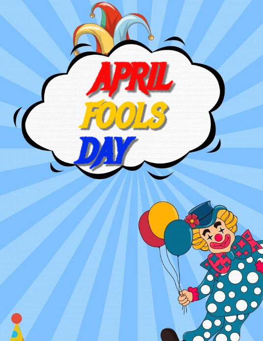 April Fools Day Flyer (us Letter) Template | PosterMyWall
