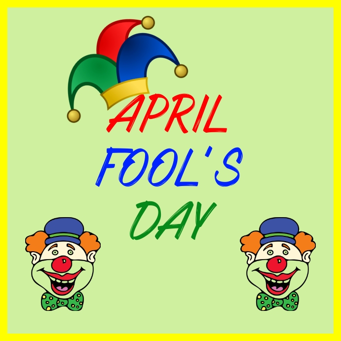 April Fools Day Instagram Template | PosterMyWall