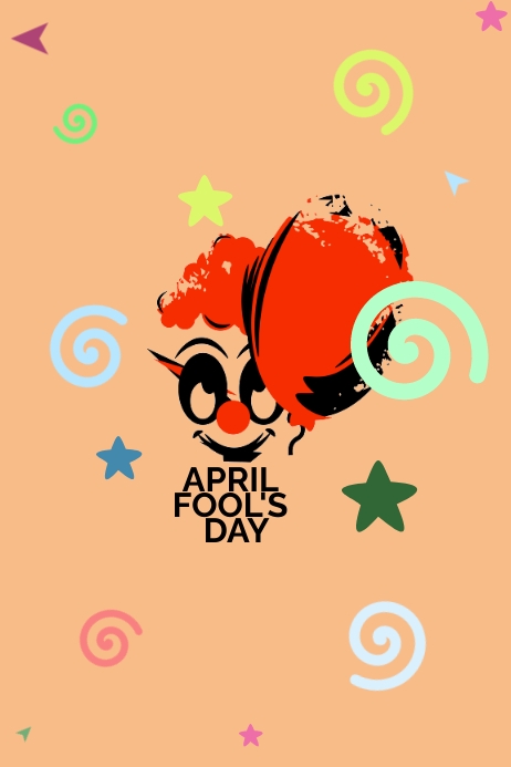 April Fools Day Poster Template | PosterMyWall