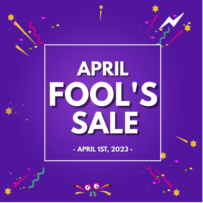 April Fools Day Poster Template | PosterMyWall