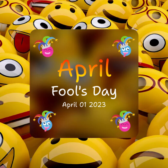 April Fools Day Template | PosterMyWall
