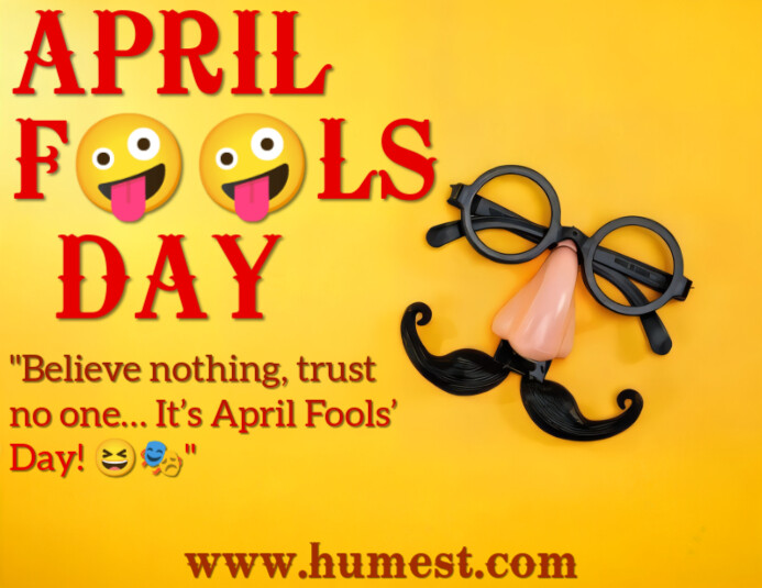 April Fools Poster Template | PosterMyWall