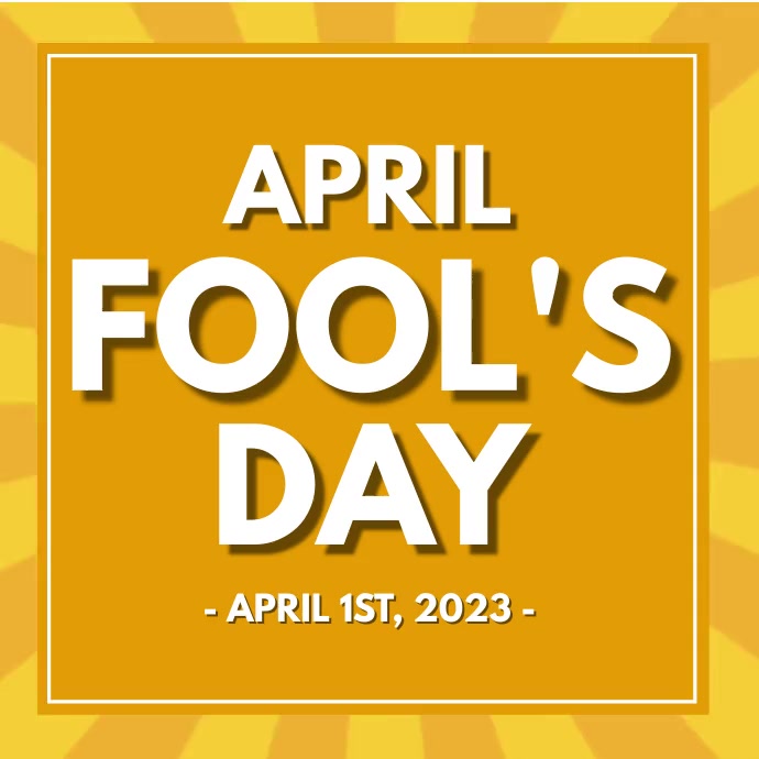 April Fools Template | PosterMyWall