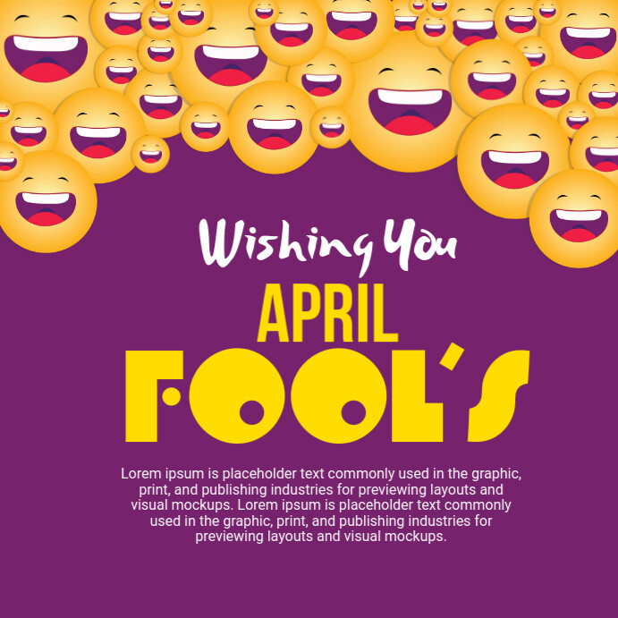 Copy of April Fools Wish Template | PosterMyWall