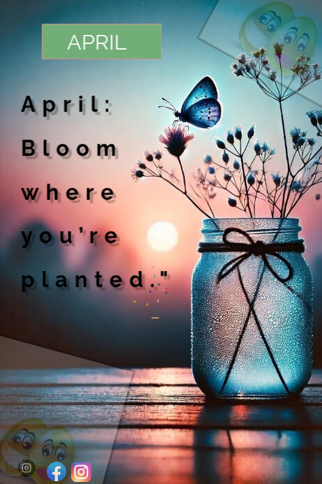 Copy of April Month Template Poster | PosterMyWall