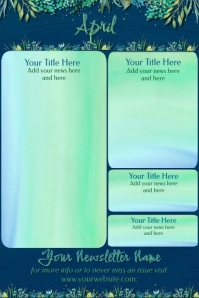 Newsletter Template | PosterMyWall