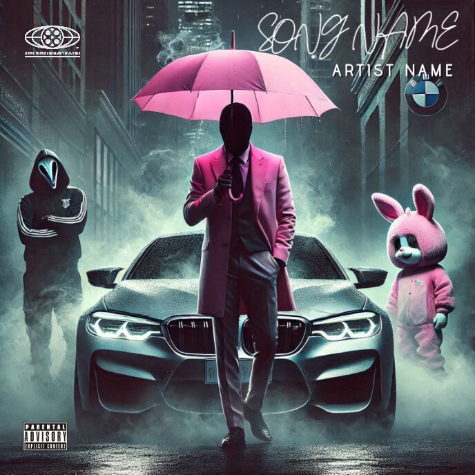 Aqua Alone Man Mixtape Album Cover Template | PosterMyWall