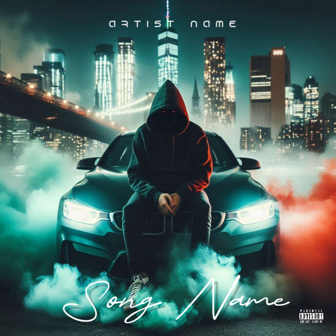 Copy of Aqua Best Cover Album Music Art Trap Mixtape Rap Album Cover ...