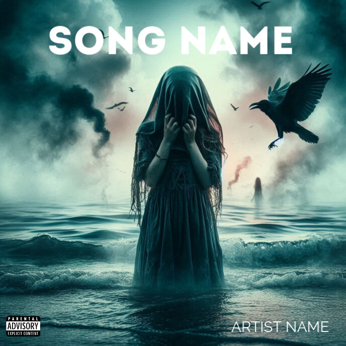 Copy of Aqua Best Cover Album Music Art Trap Mixtape Rap Album Cover ...