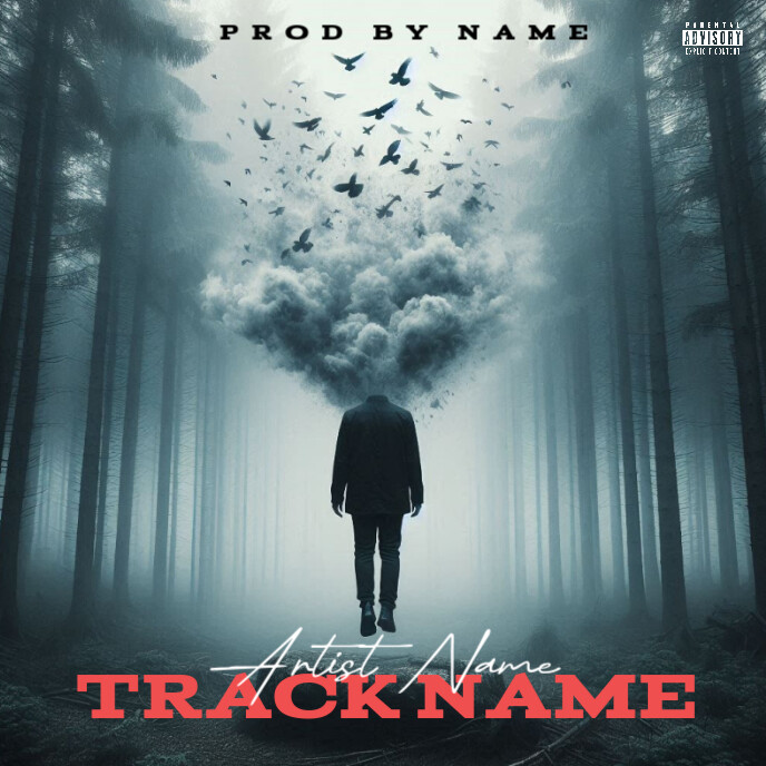 Aqua Best Cover Album Music Art Trap Mixtape Rap Album Cover Template ...