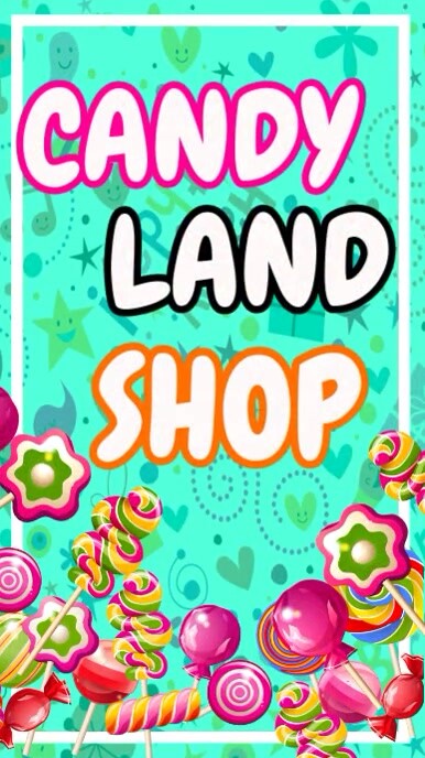 Copy of Aqua Candy Land Shop ,pop Logo Instagram Reel | PosterMyWall
