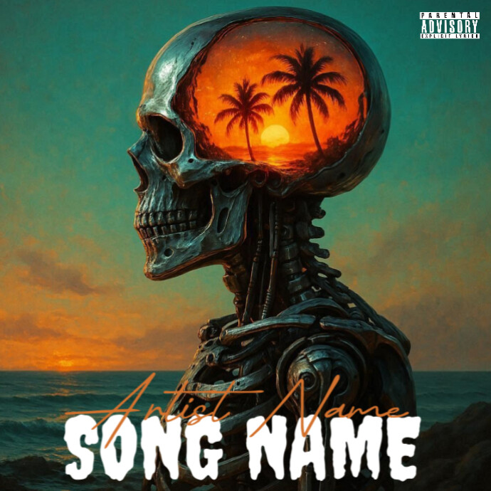 Aqua Cd Mixtape Album Cover Album Cover Template | PosterMyWall