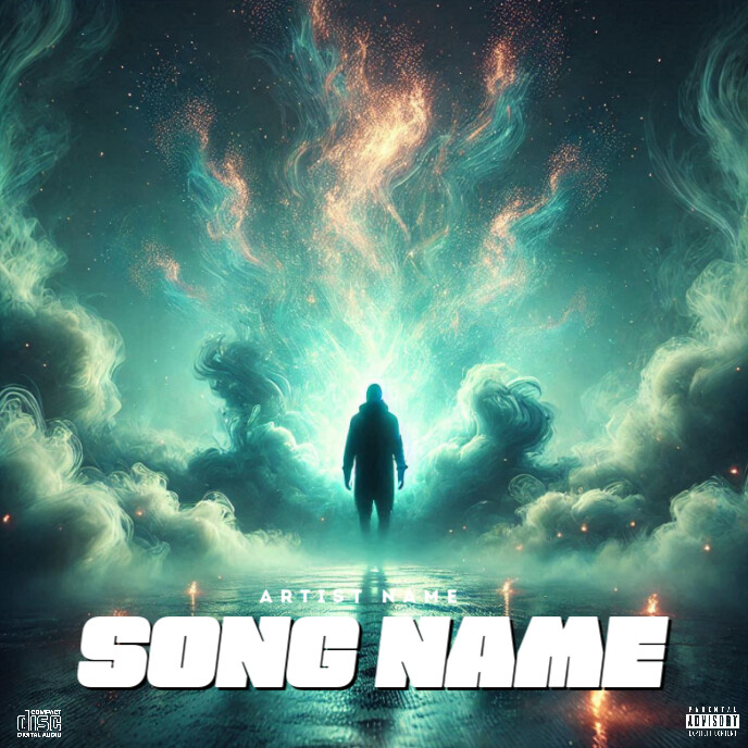 Aqua Cd Mixtape Album Cover Art Album Cover Template | PosterMyWall