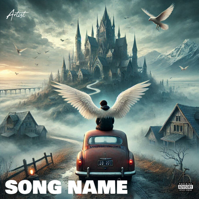 Aqua Cd Mixtape Album Cover Artwork Album Cover Template | PosterMyWall