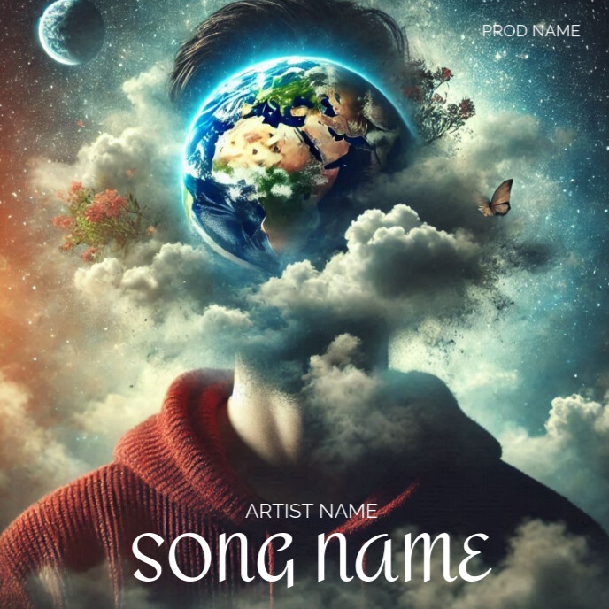 Aqua Cd Mixtape Album Cover Artwork Album Cover Template | PosterMyWall