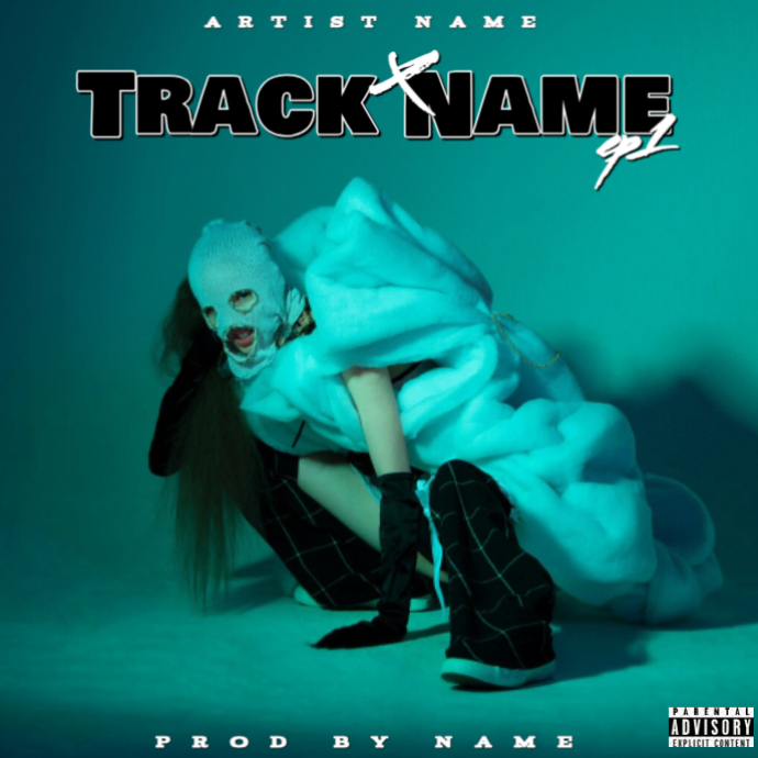 Aqua Cd Mixtape Song Album Cover Art Work Album Cover Template ...