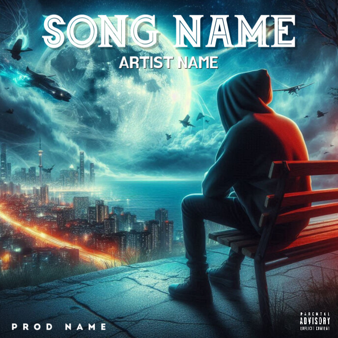 Aqua Cd Mixtape Song Album Cover Artwork Design Album Cover Template ...