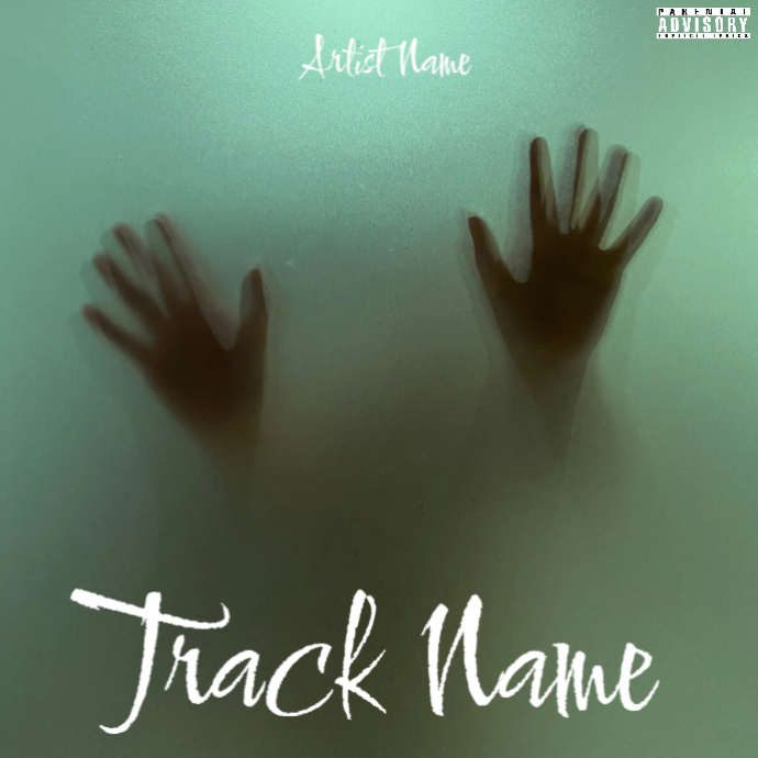 Aqua Dark Hand Mixtape Album Cover Album Cover Template | PosterMyWall