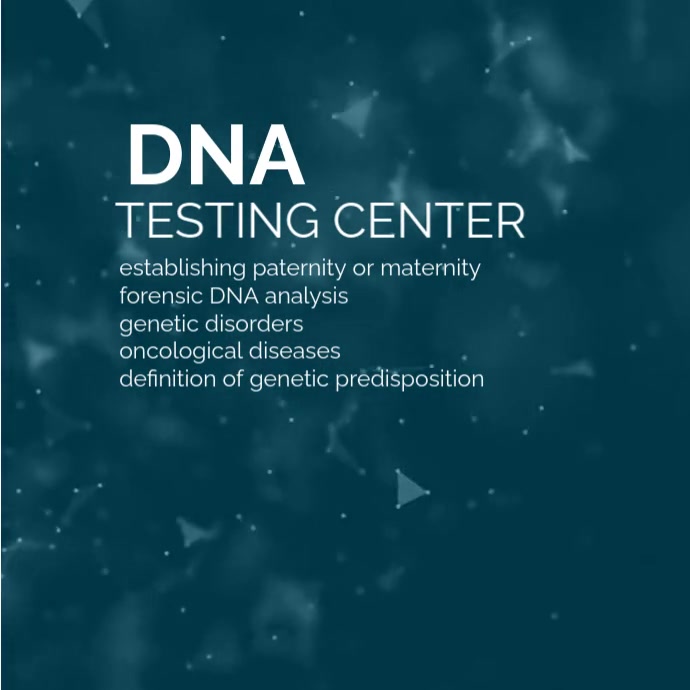 Copy of Aqua Dna Testing Center Advertisement Template Instagram Post ...