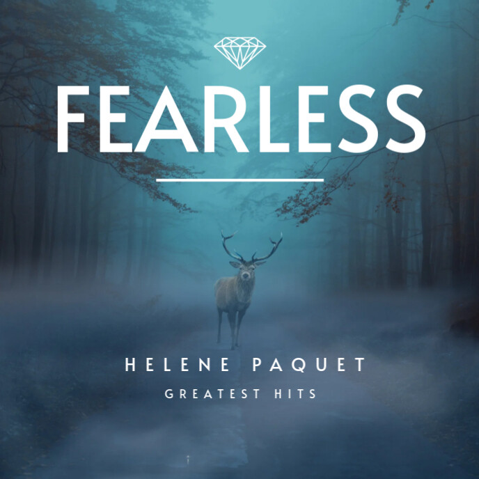 Plantilla de Aqua FEARLESS Album Cover | PosterMyWall