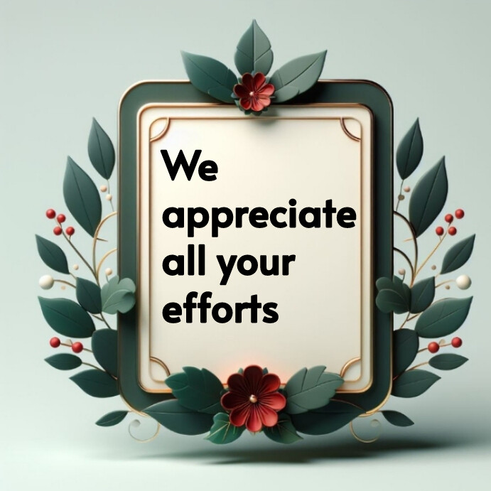 Aqua Floral Invitation Instagram Post Template | PosterMyWall