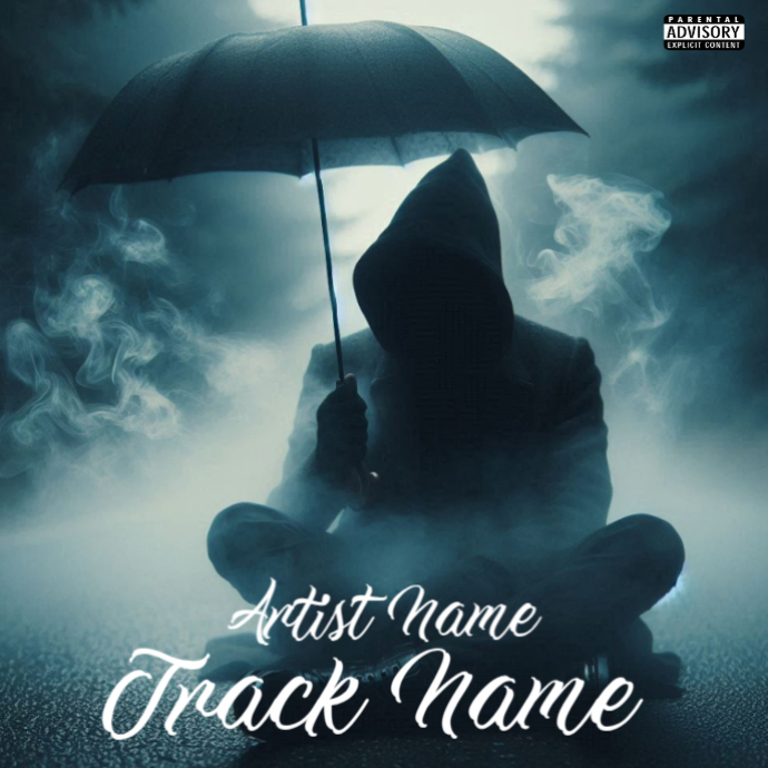 Aqua Fog Mixtape Album Cover Album Cover Template | PosterMyWall
